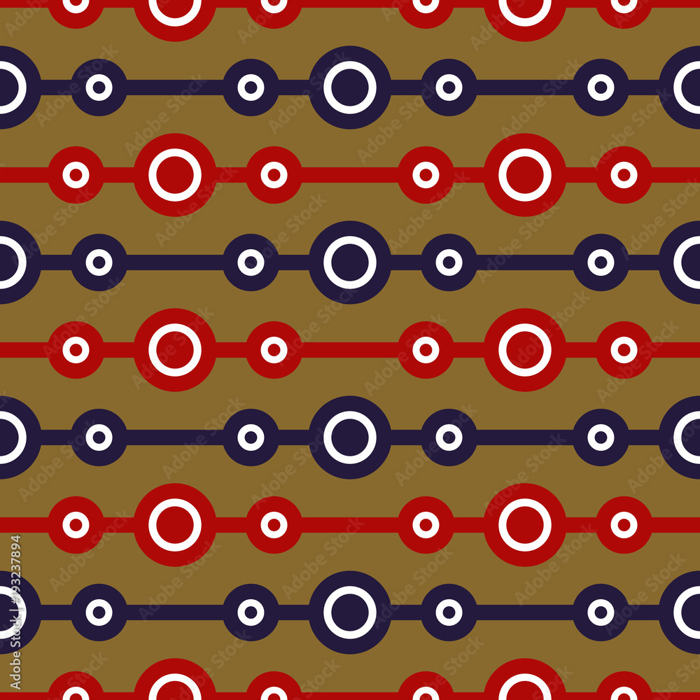 Geometric Pattern in 80s and 90s retro fashion style, modern stylish ...