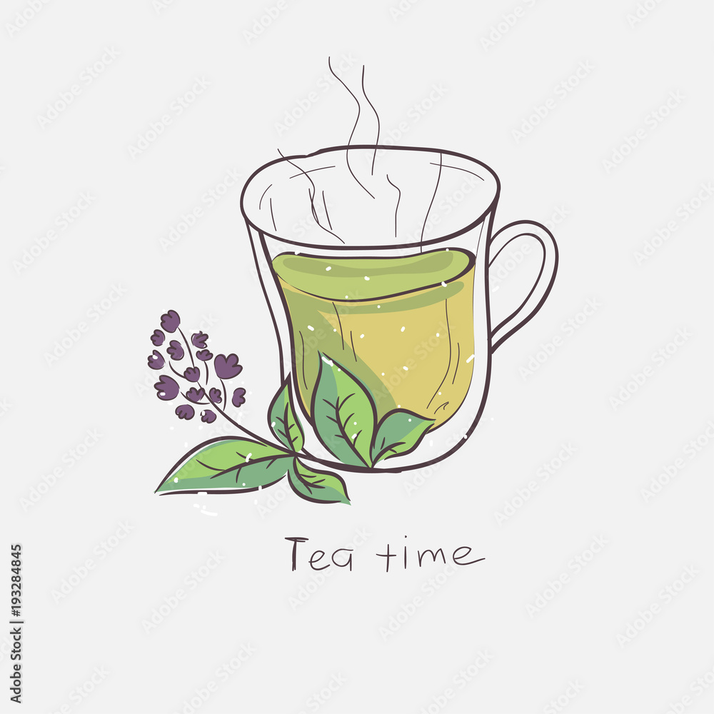 Cute Tea Background