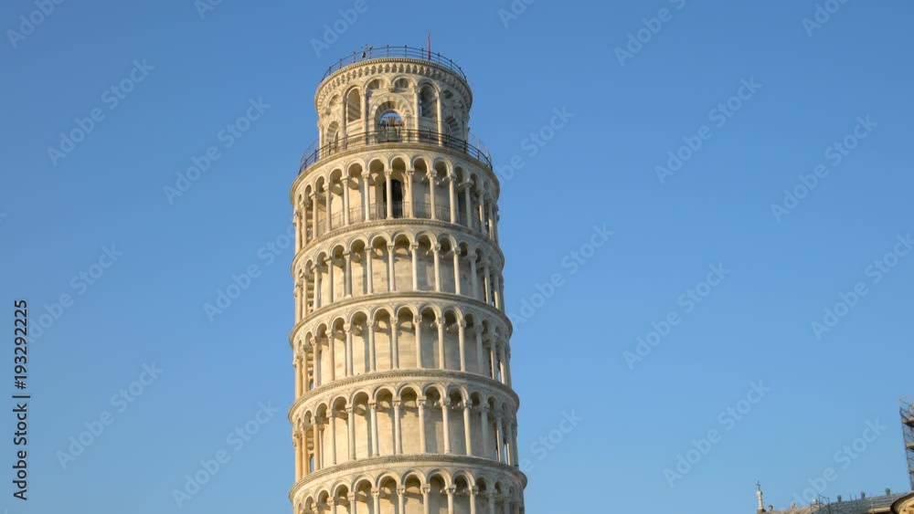 Leaning Tower of Pisa in Pisa, Italy. Leaning Tower of Pisa known ...