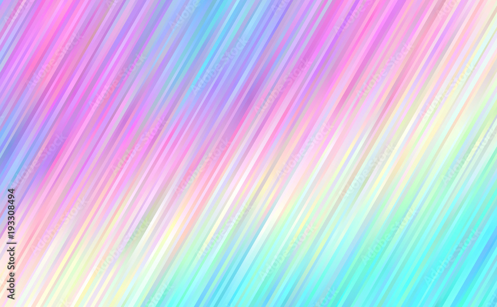 Holographic Gradient Stripes Vector Background Pastel Rainbow Shiny