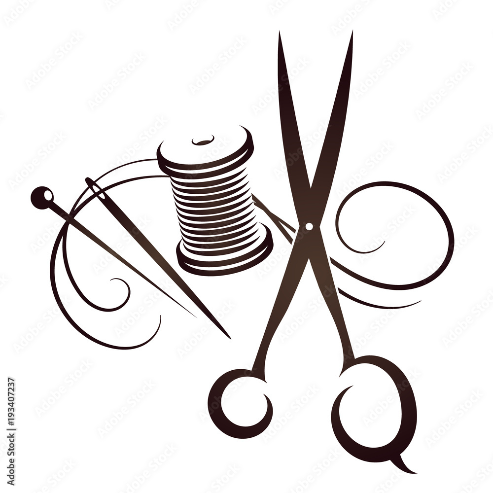 Sewing vector set Stock Vector | Adobe Stock