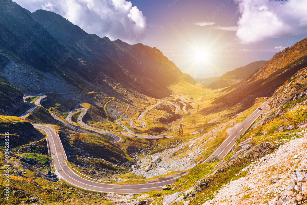 Transfagarasan highway, probably the most beautiful road in the world ...