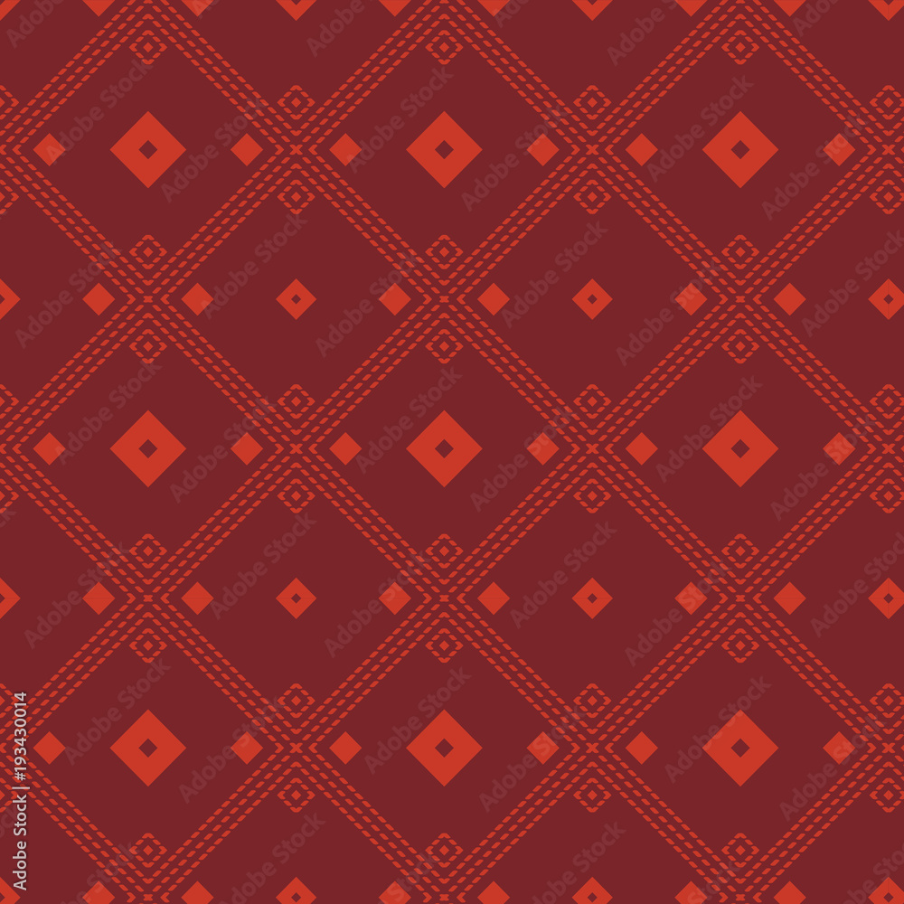 Seamless background southeast Asian retro aboriginal traditional art ...