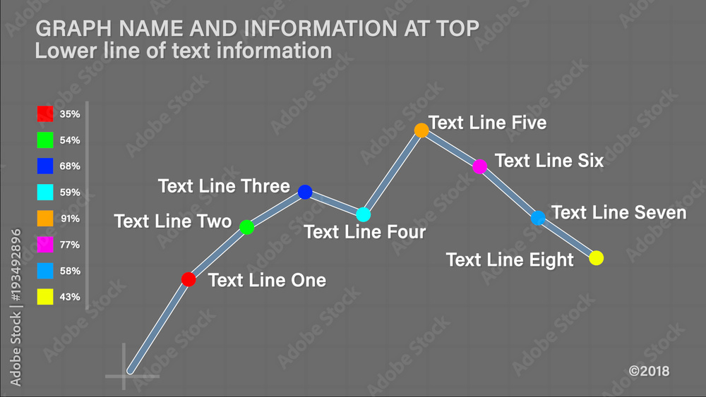 Square Wave Line Graph Stock Template | Adobe Stock