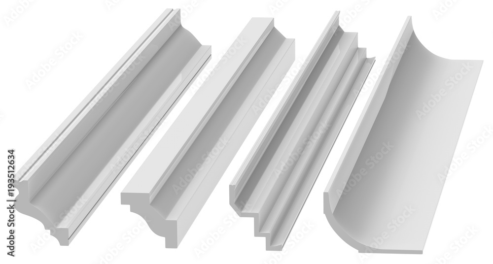 Cornice profile Stock Photo | Adobe Stock