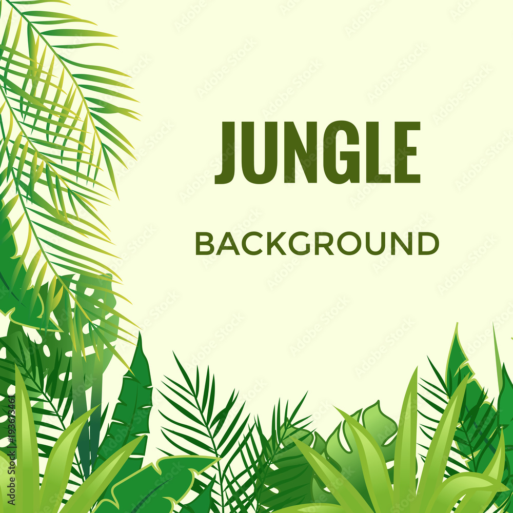Jungle Plants Vector