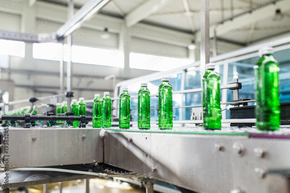Bottling plant - Water bottling line for processing and bottling water ...