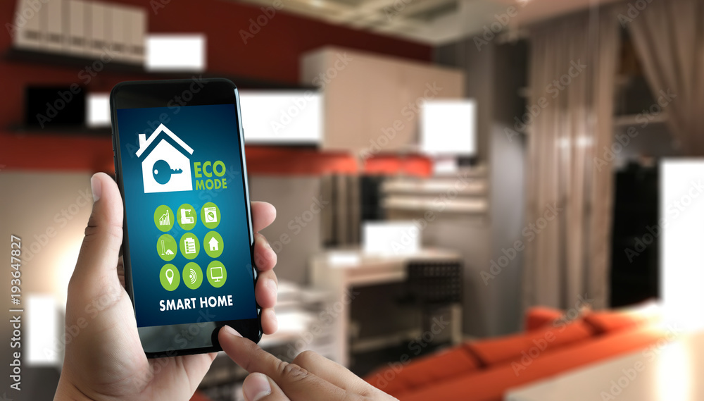 Internet of things iot Remote home control to modern living room system ...