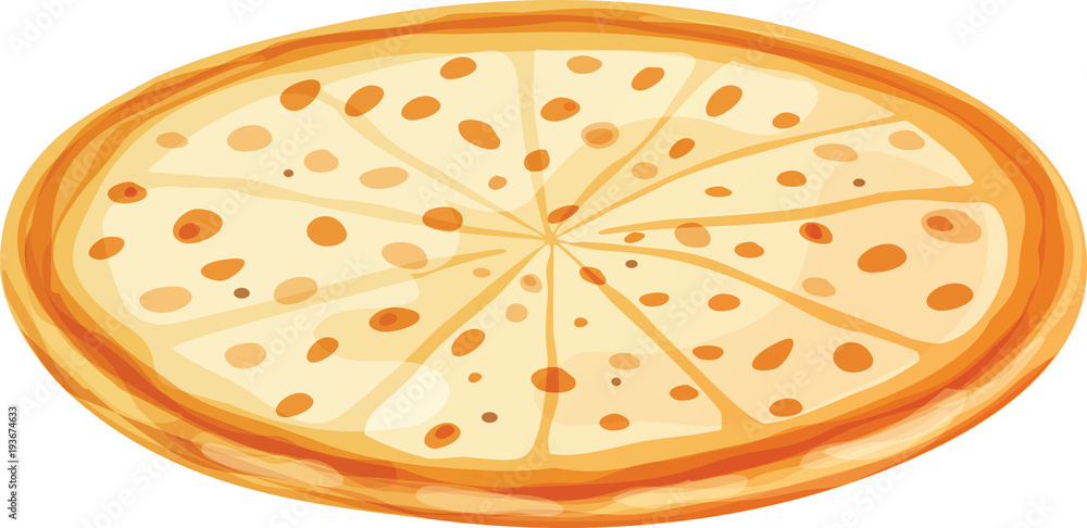 Cheese Pizza Cartoon