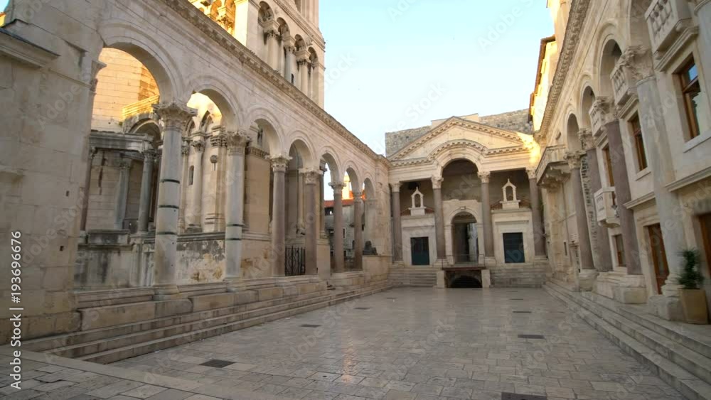 Diocletian's Palace, Split, Croatia - Diocletian Palace is ancient ...