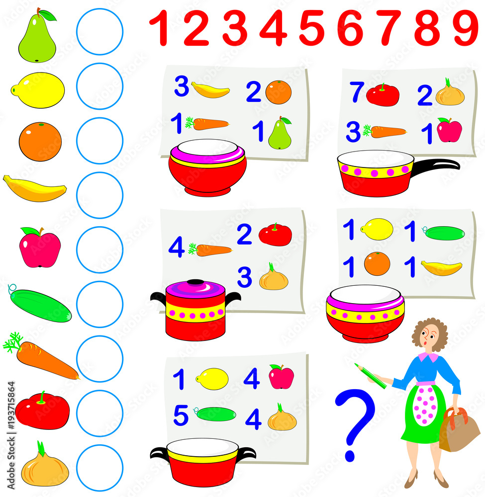 How many products a housewife should to buy to cook all the dishes ...