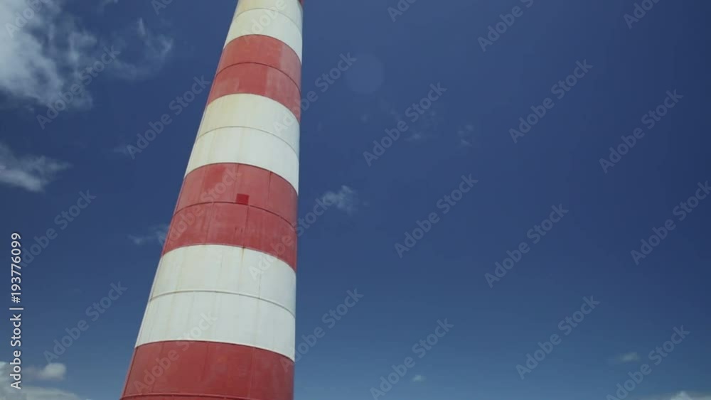 Video „Historic Moore Lighthouse Point on blue sky in Geraldton ...