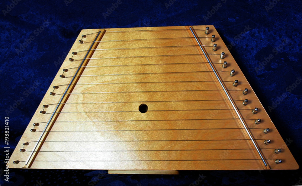 15 String Wooden Auto Harp Lap Harp Lute Zither Stock Photo | Adobe Stock