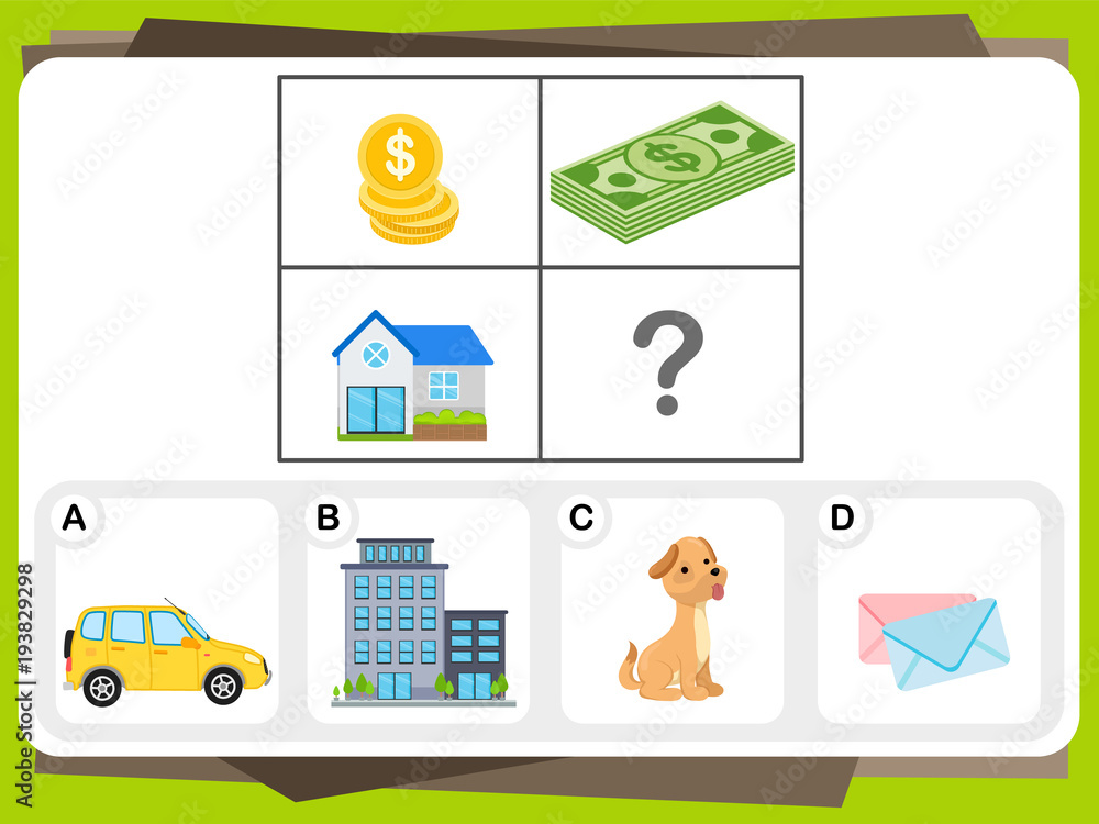 Practice Questions Worksheet for Education and IQ Test [Answer is A ...