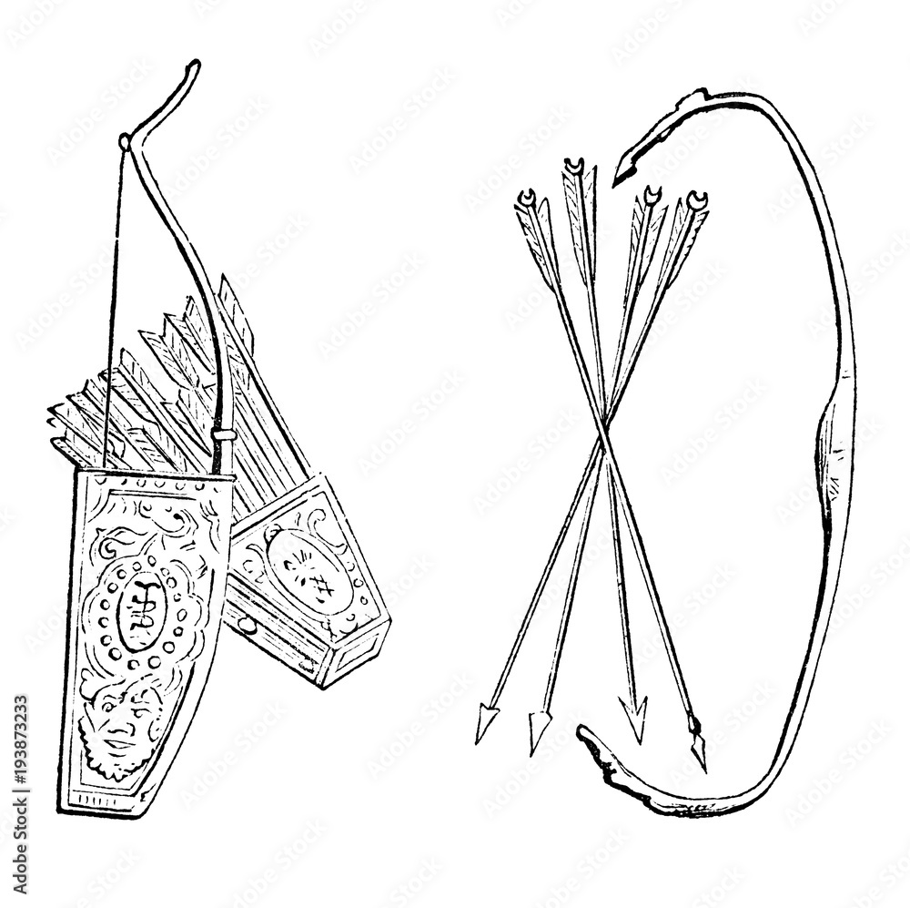 Ancient Arrow Drawing