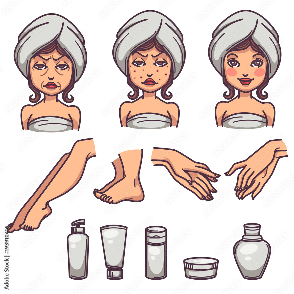 beauty, skin care and body treatment, skin problems and beauty products ...