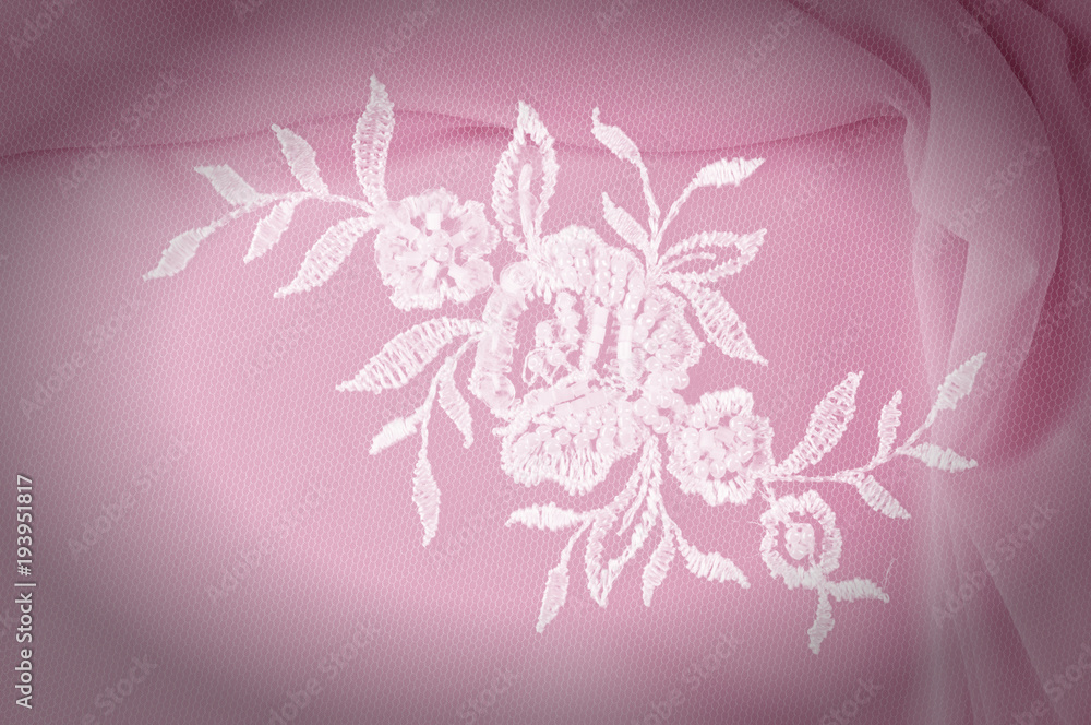 Pink Lace Desktop Wallpaper