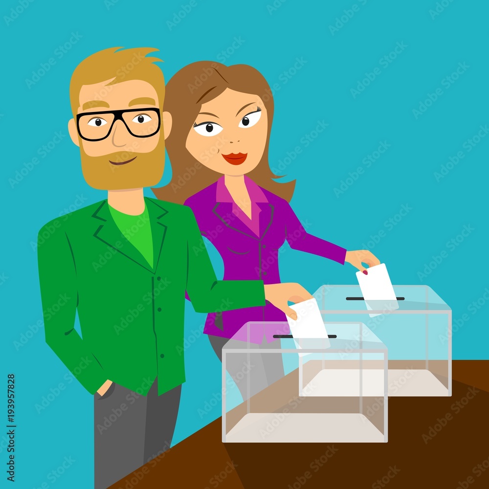 DERECHO A VOTO Stock Vector | Adobe Stock