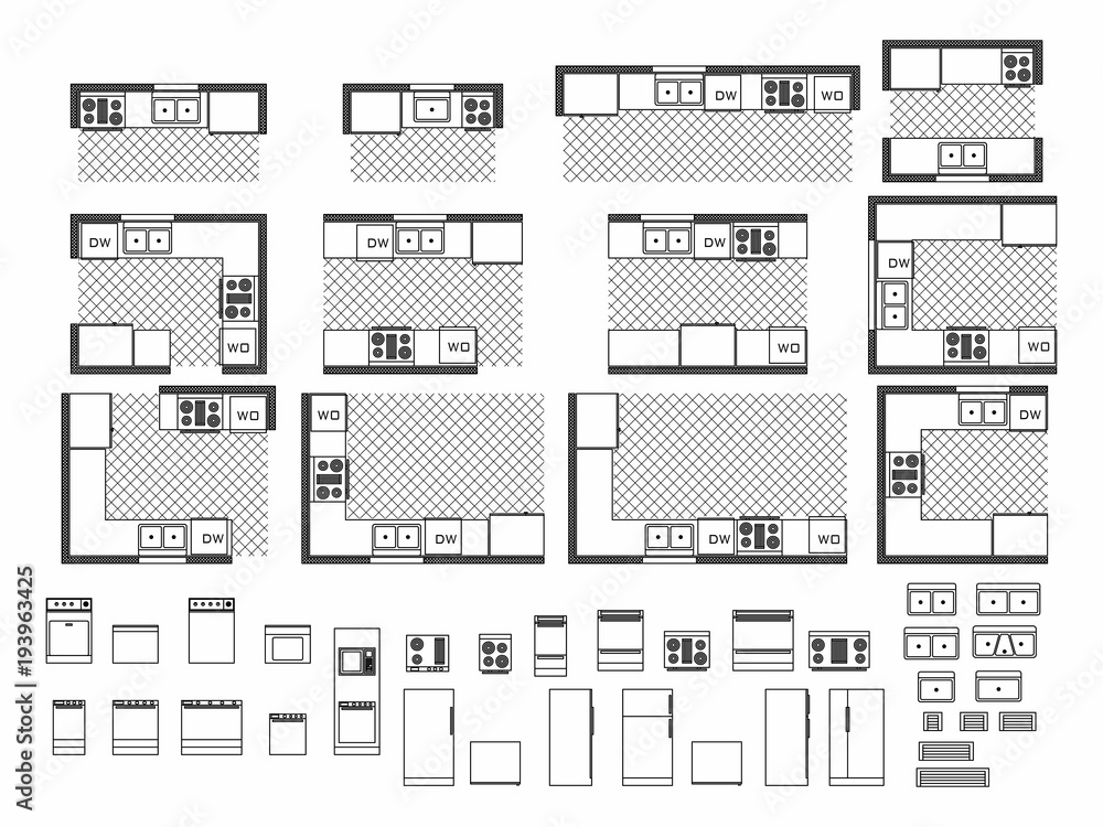Kitchen Cabinet Symbols Kitchen Cabinets Icon Free Download