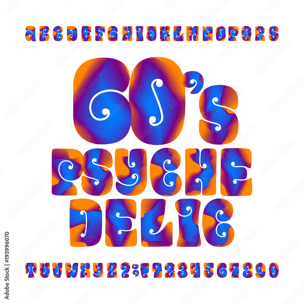 Psychedelic Alphabet Vector Font Hand Drawn Letters And Numbers In 60 psychedelic-alphabet-vector-font-hand-drawn-letters-and-numbers-in-60