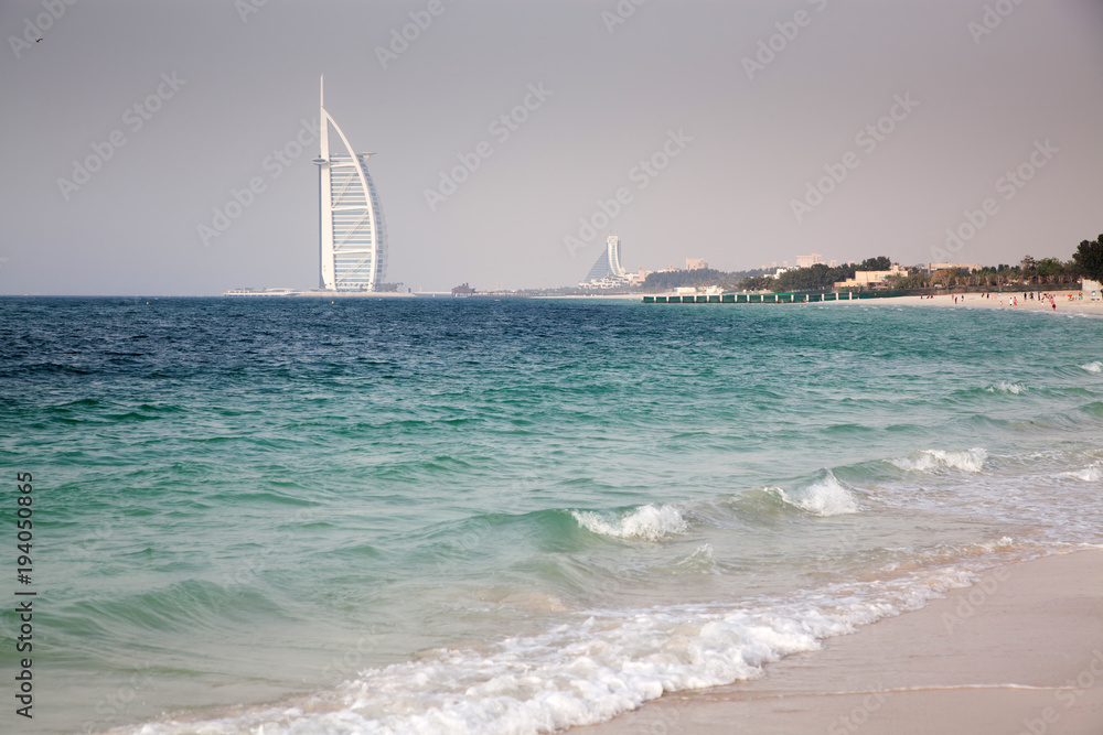DUBAI, UNITED ARAB EMIRATES - FEBRUARY 2018 : Burj Al Arab, One of the ...