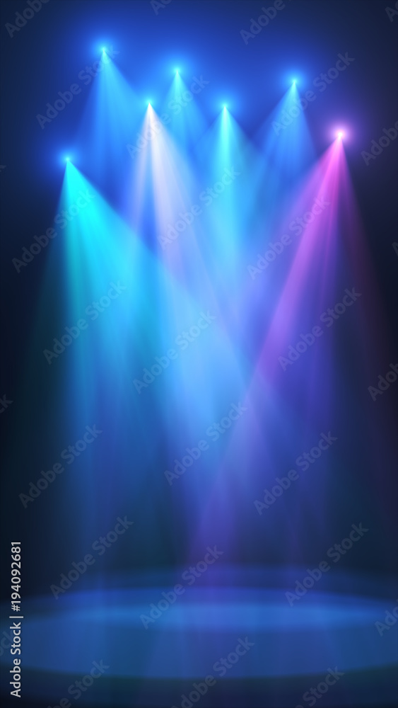 [縦型]スポットライト Stock Illustration | Adobe Stock