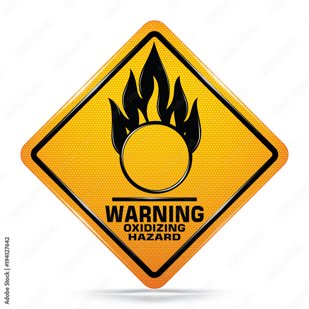 Oxidizer Sign