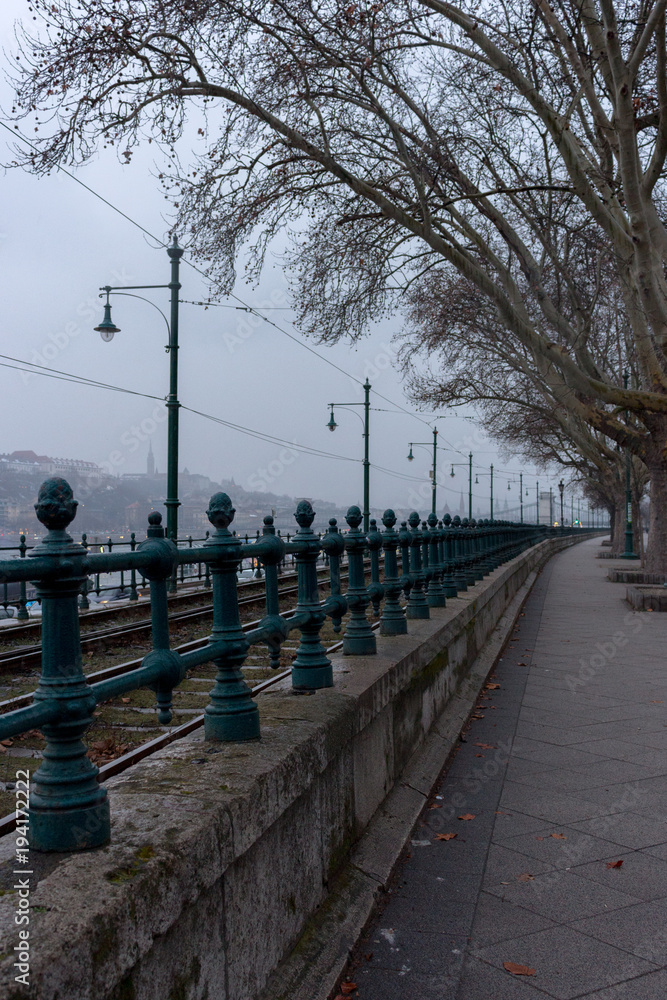 Empty Street At Day