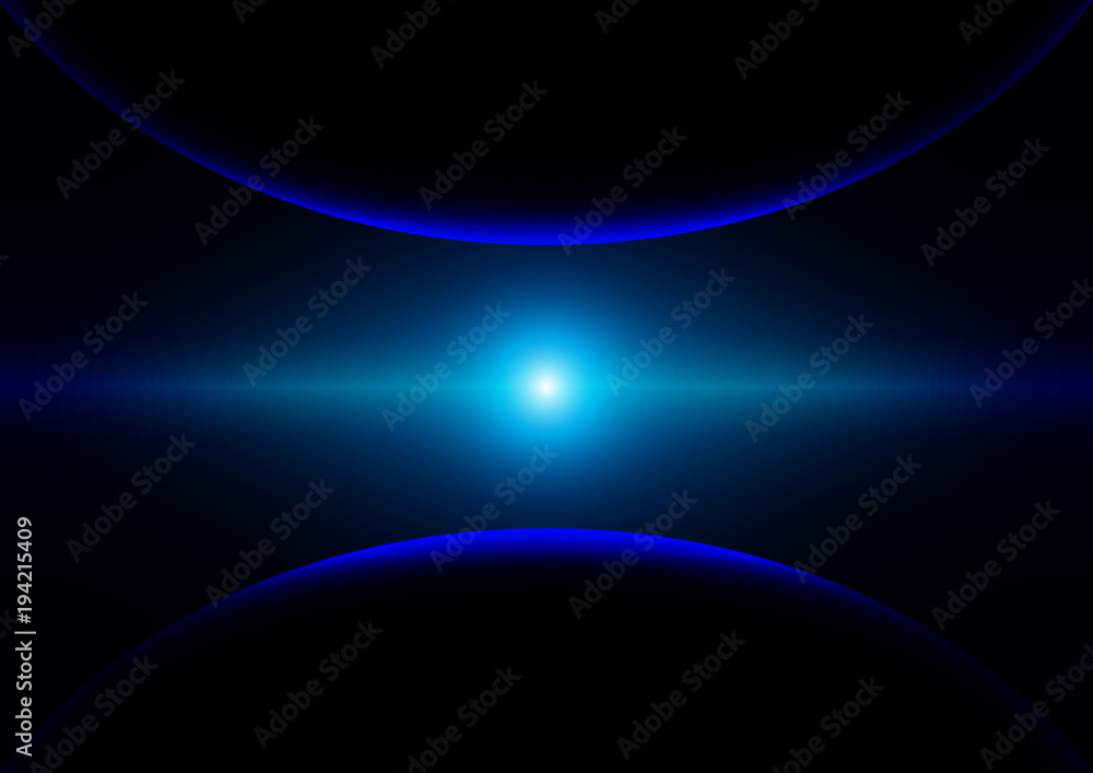 abstract blue light effect background. illustration vector design. blue ...