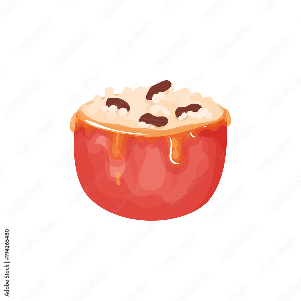 Stuffing Food Cartoon