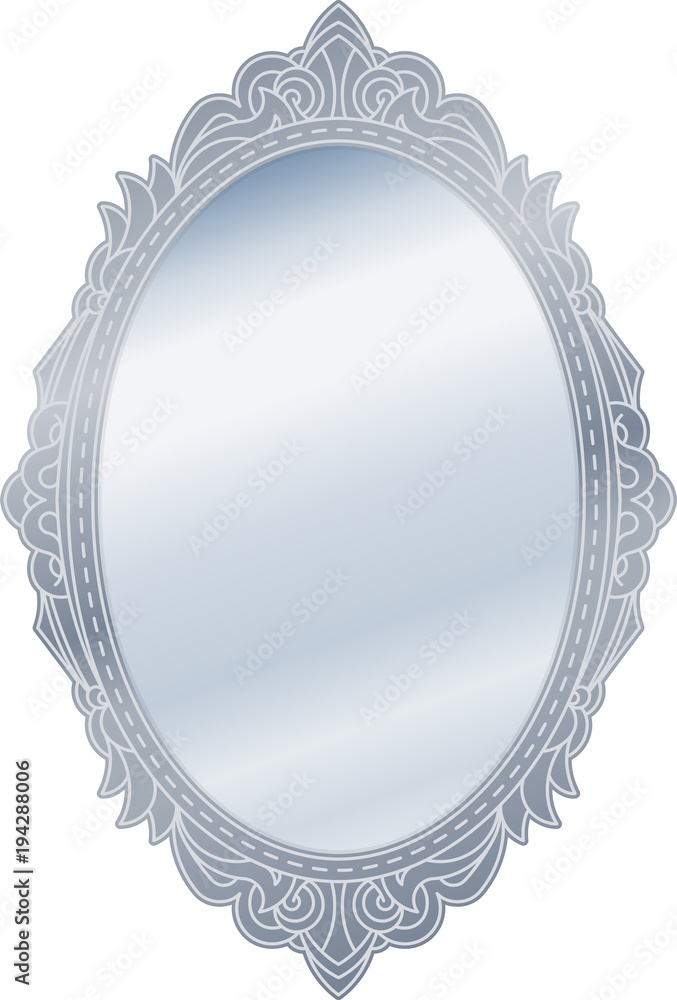 Ornate Mirror Vector
