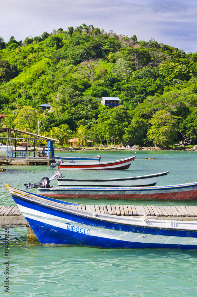 Town of Sapzurro, Zapzurro, Gulf of Uraba, Choco, Acandi, Colombia ...