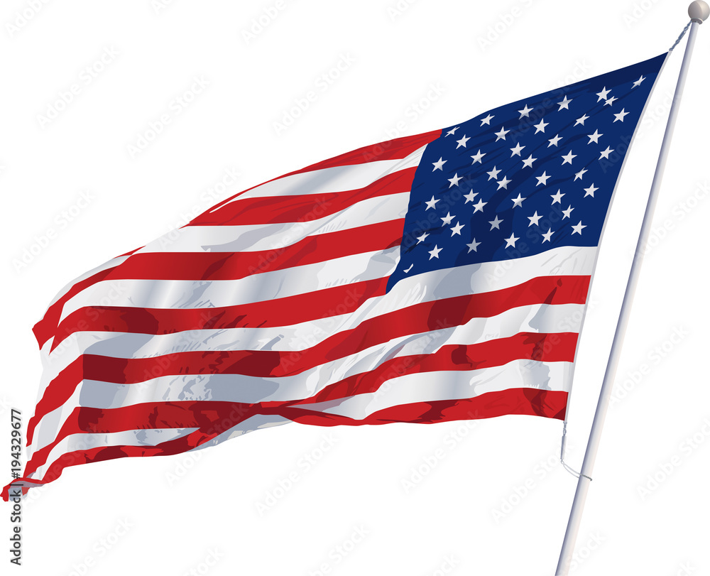 Flying Flag Clipart