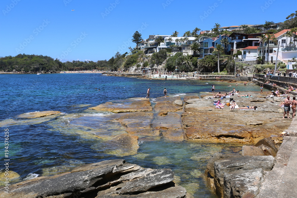 Zdjęcie Stock: Manly Beach and Shelly Beach are two of the most popular ...