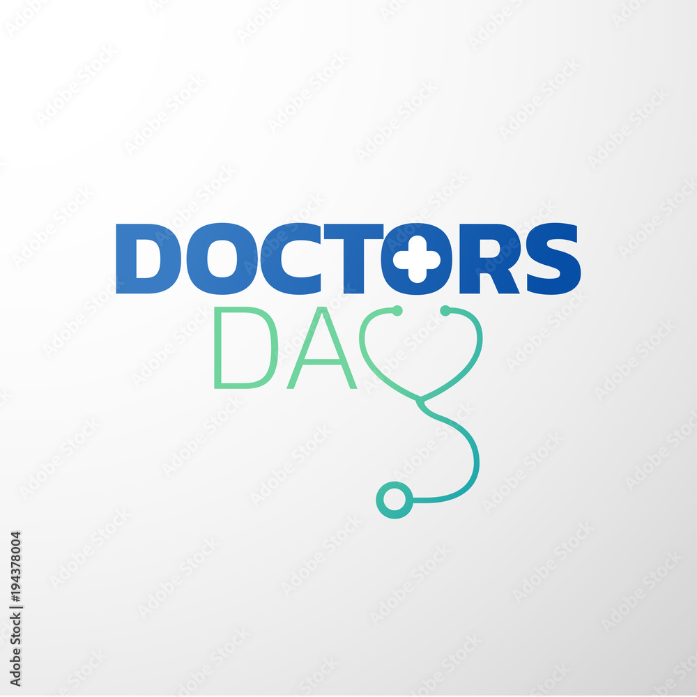 Doctors Day icon design, medical logo. Vector illustration Stock Vector ...