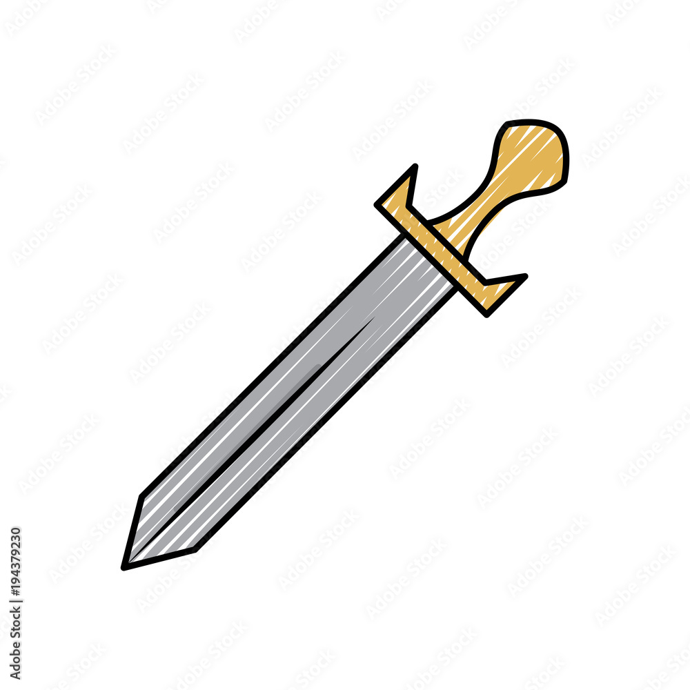 Sword Handles Drawings