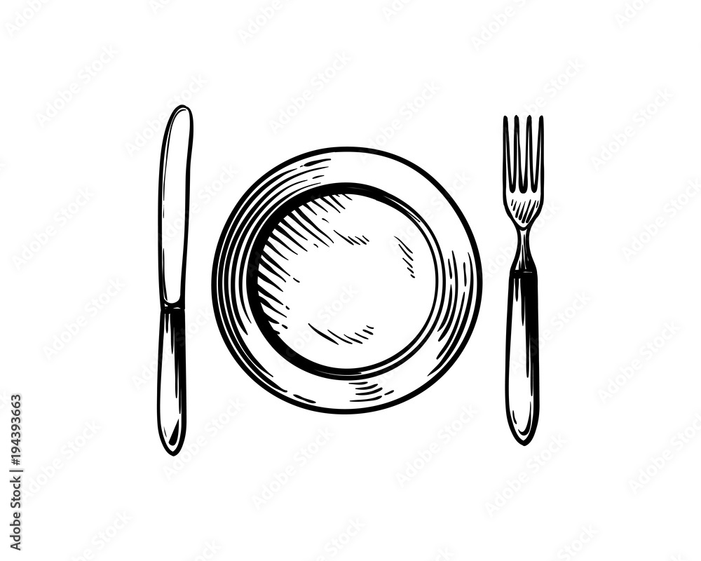 Fork And Knife Symbol