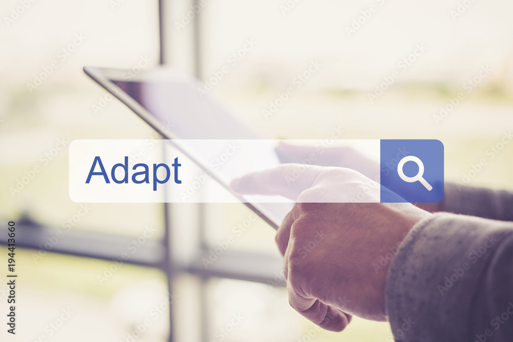Adapt Concept Stock-Foto | Adobe Stock