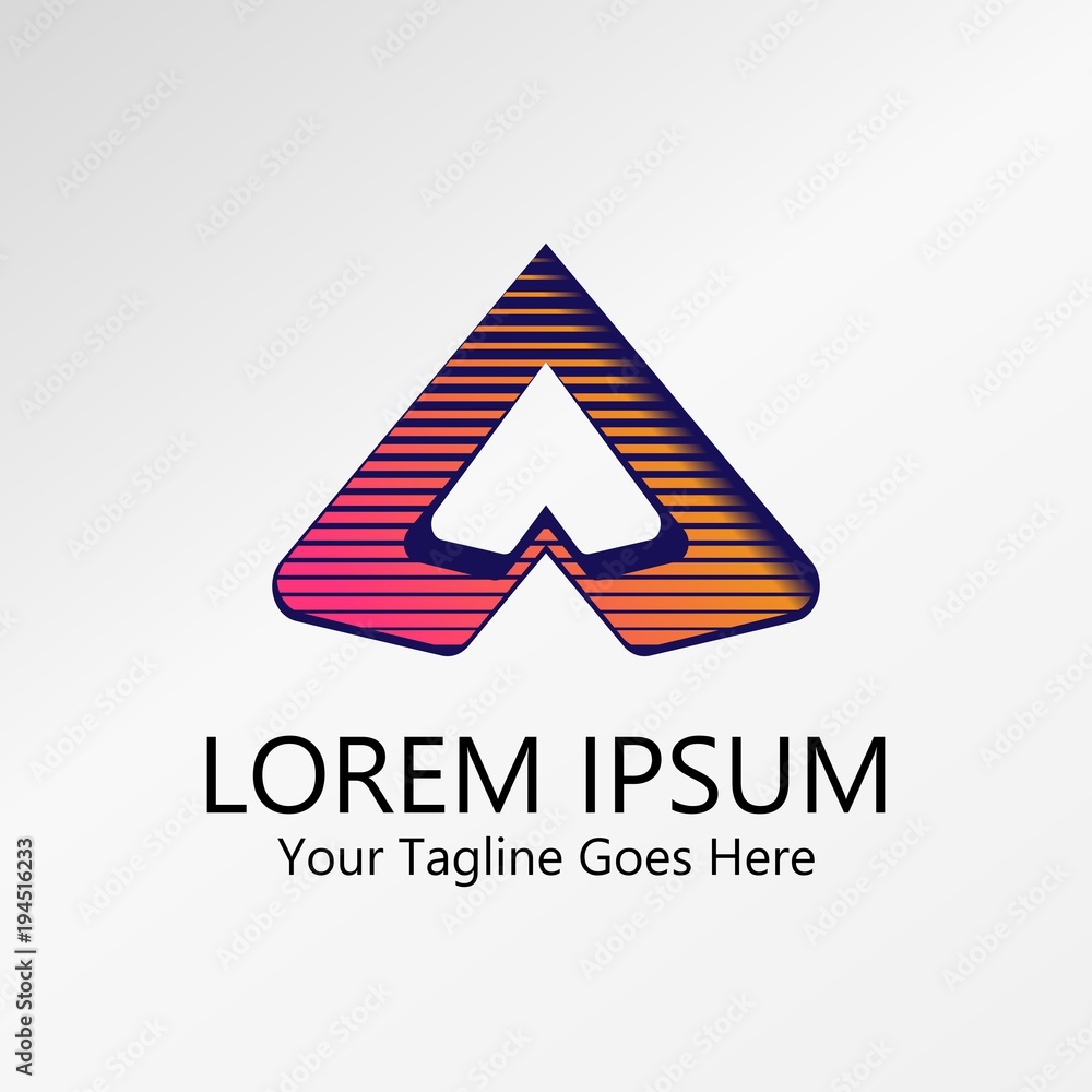 Triangle Logo Concept . Creative Vector Logo Design Ideas for Your ...