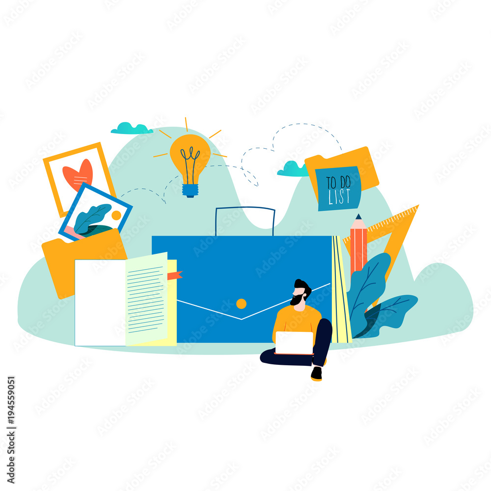 Freelancer career, graphic designer artist, freelance job, professional ...