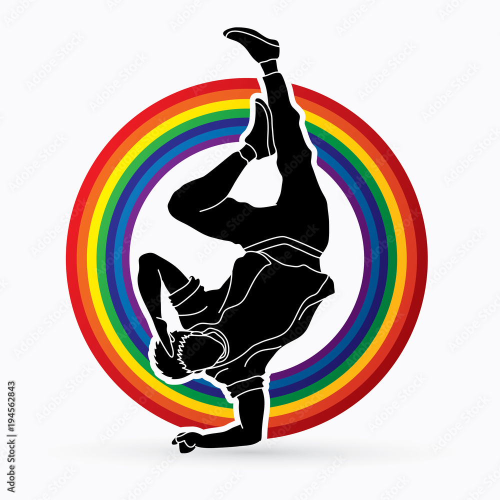 Dancer Hip Hop Shadow