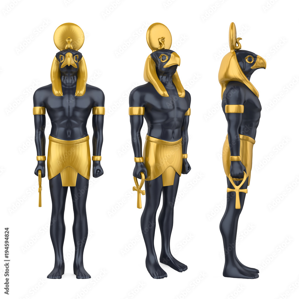 Egyptian God Horus Statue