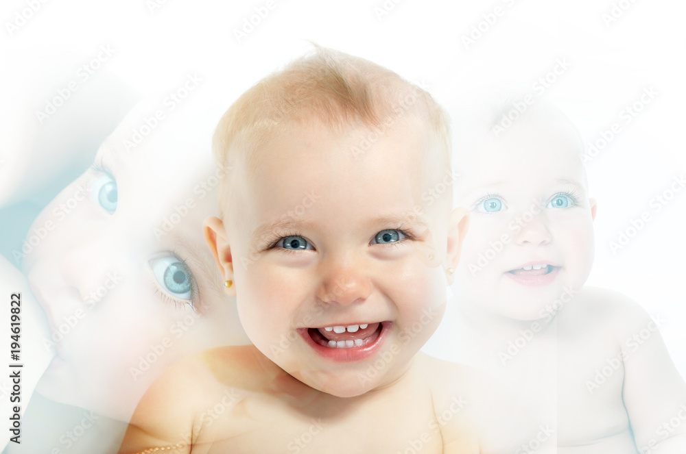 Cute Baby Smiley Faces Smiling
