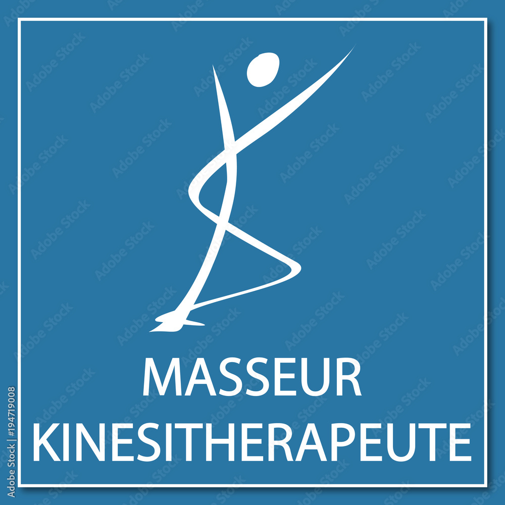 Logo kiné. Stock Vector | Adobe Stock