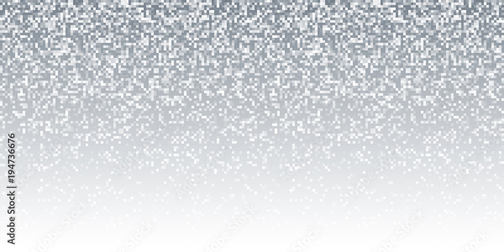 Pixel Abstract Gray Technology Gradient Horizontal Background. Business ...