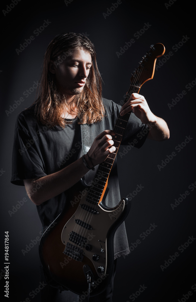 Male Rock Guitarist