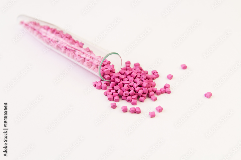 Plastic pallets . Plastic raw materials in granules for industry ...