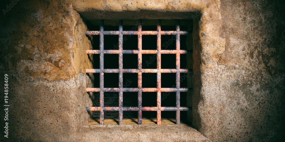 Rusty Jail Bars