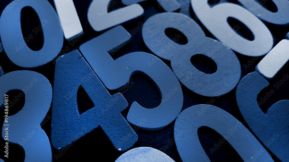 Background of numbers. from zero to nine. Background with numbers ...
