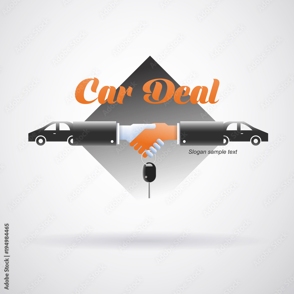 Logo car deal Stock Vector | Adobe Stock